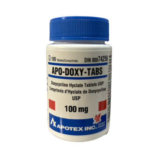 APO Doxycycline 100mg x 100 - Peptide Source Canada