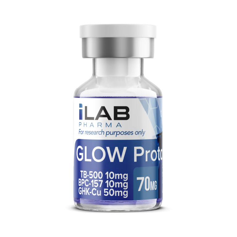 GLOW Protocol 70 mg [10MG BPC157 – 50MG GHK-CU – 10MG TB-500] – Total skin renewal and healing ...