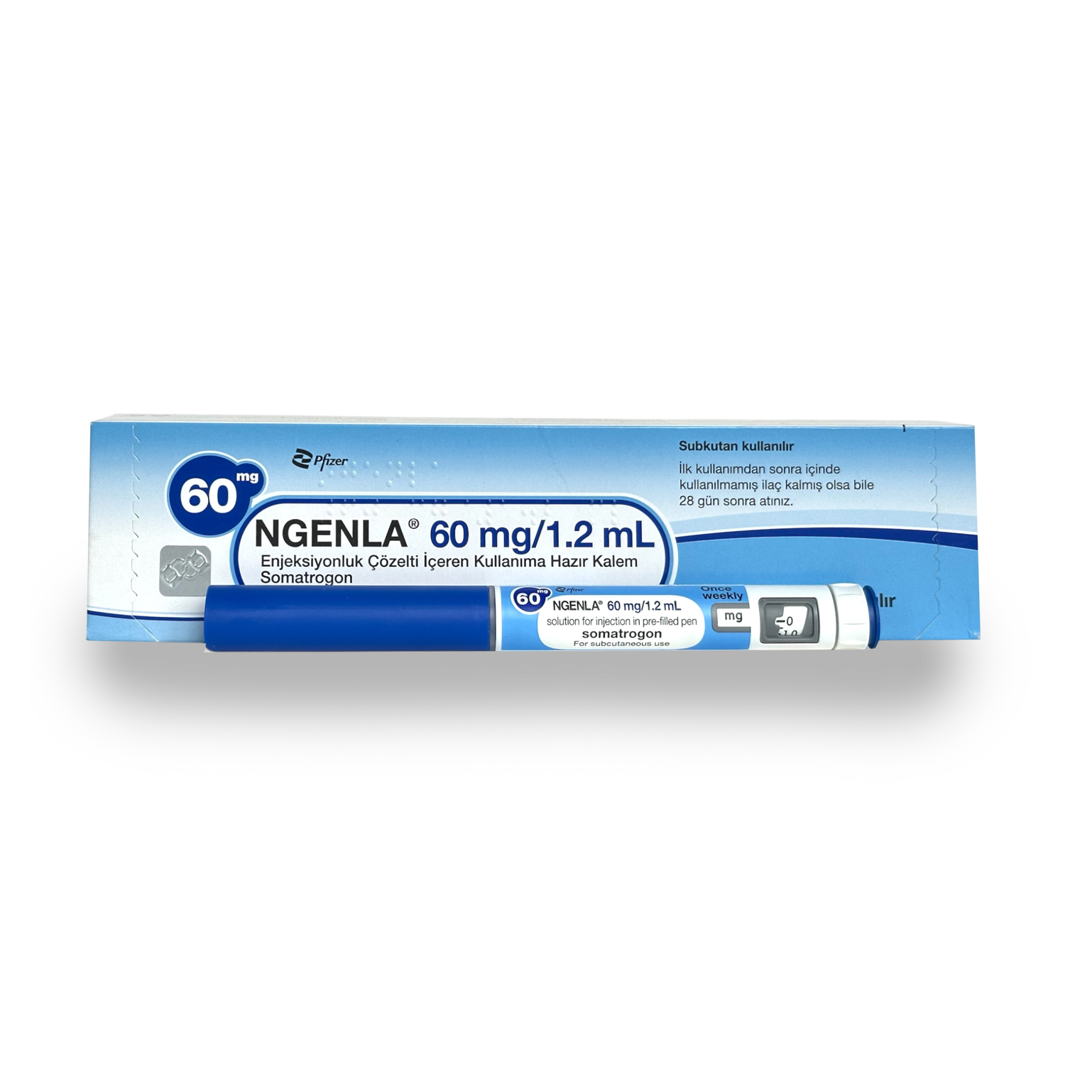 PFIZER NGENLA 60MG/1.2ML | TURKEY PHARMACEUTICAL GRADE ( ONE SHOT PER ...
